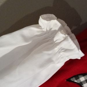 Vintage | Dresses | Vintage Girls Corduroy Scottie Dog Dress Red White ...